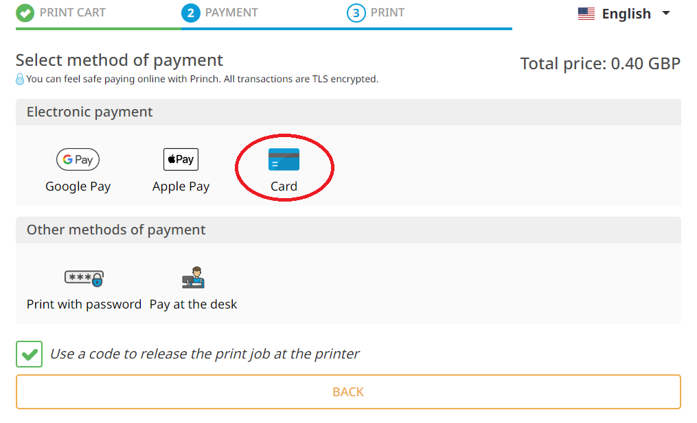 Electronic Payment Methods