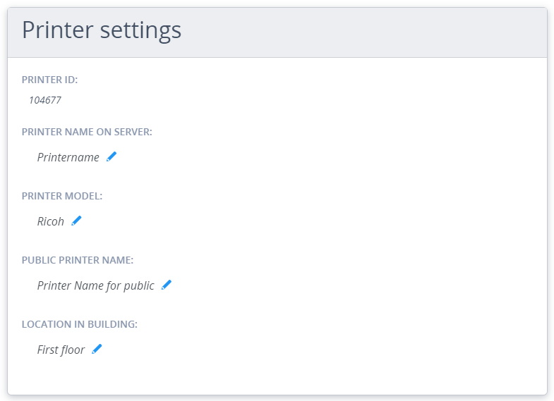 How to assign a printer to a location
