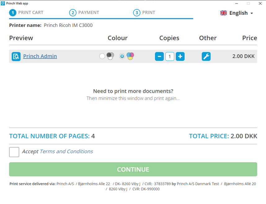 How to download and install Princh Cloud Printer on Windows based ...